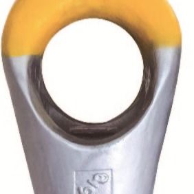 Galvanized Steel Wire Rope End Stop Closed Spelter Socket 1 - 1/8"