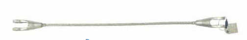 50mm Galvanized Steel Wire Rope Sling Assembly With Open Spelter Socket