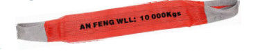 Tear / UV Resistant Polyester Webbing Sling For Heavy Duty Lifting Rigging