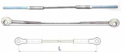 ASME B30.9 Open Type Swage Socket For Wire Rope Sling