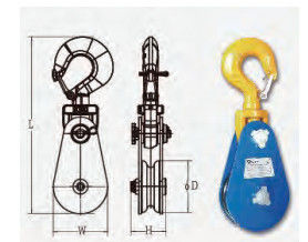 Snatch Block With Hook Allow The Operator To Use Their Full Weight As A ...