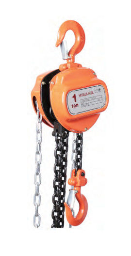 Painted / Galvanized Steel Chain Pulley Blocks 1 - 10 Ton Capacity 100 ...