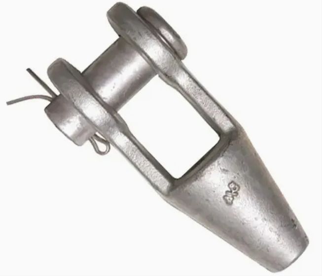 G416 Galvanized Open Spelter Wire Rope Socket with Cotter Pin – High ...
