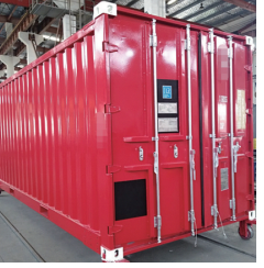10 Tonne Galvanized Steel Offshore Container 10ft Half Height