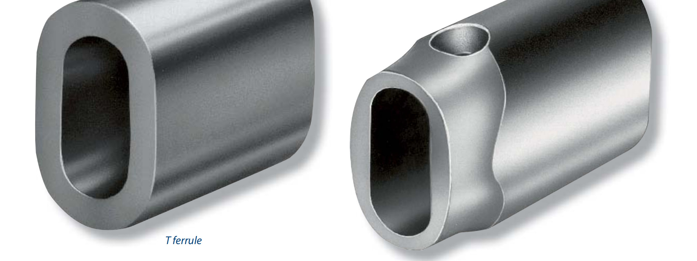 EN 13411-3 Round Wire Rope End Stop 3.1 T And TKH Ferrules