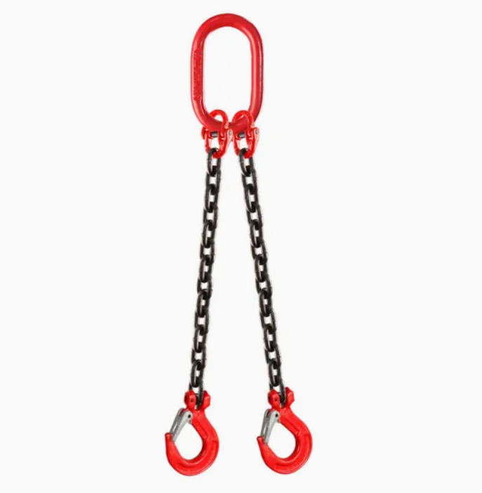 Grade 80 Two-Leg Chain Sling Assemblies Heavy-Duty Lifting Solutions