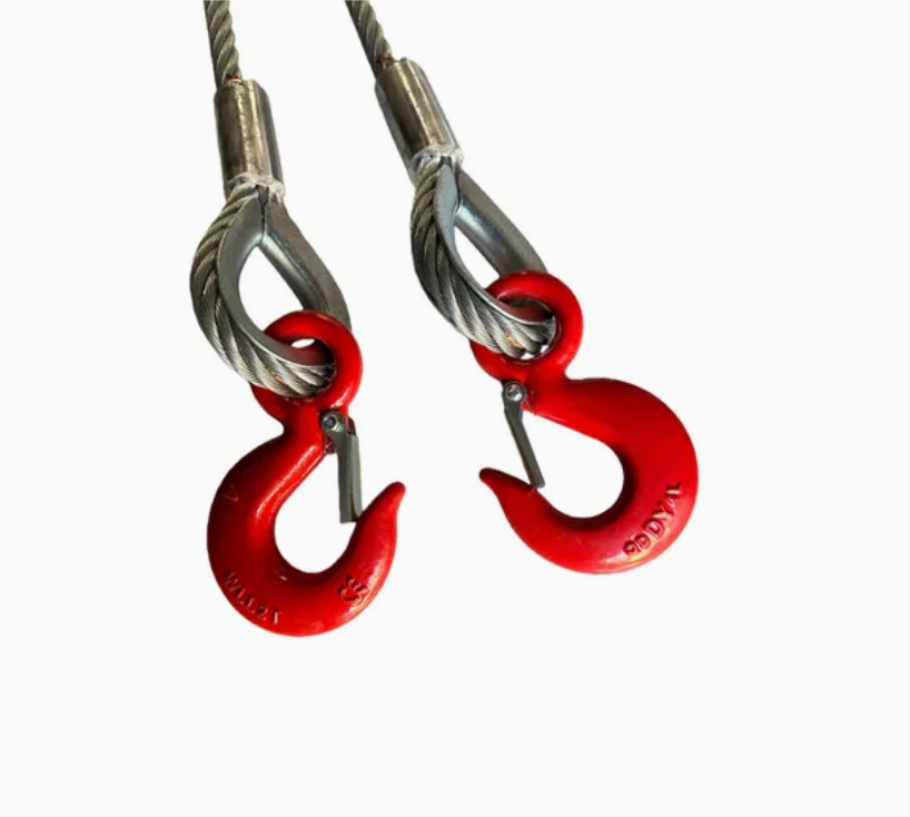 Heavy-Duty Two-Legs Lifting Sling with Steel Hook: Engineered for ...