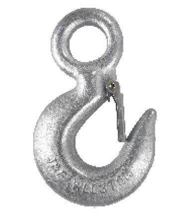 Eye Sling Hooks Ratchet Tie Down Straps Slip Hook For Any Load Capacity
