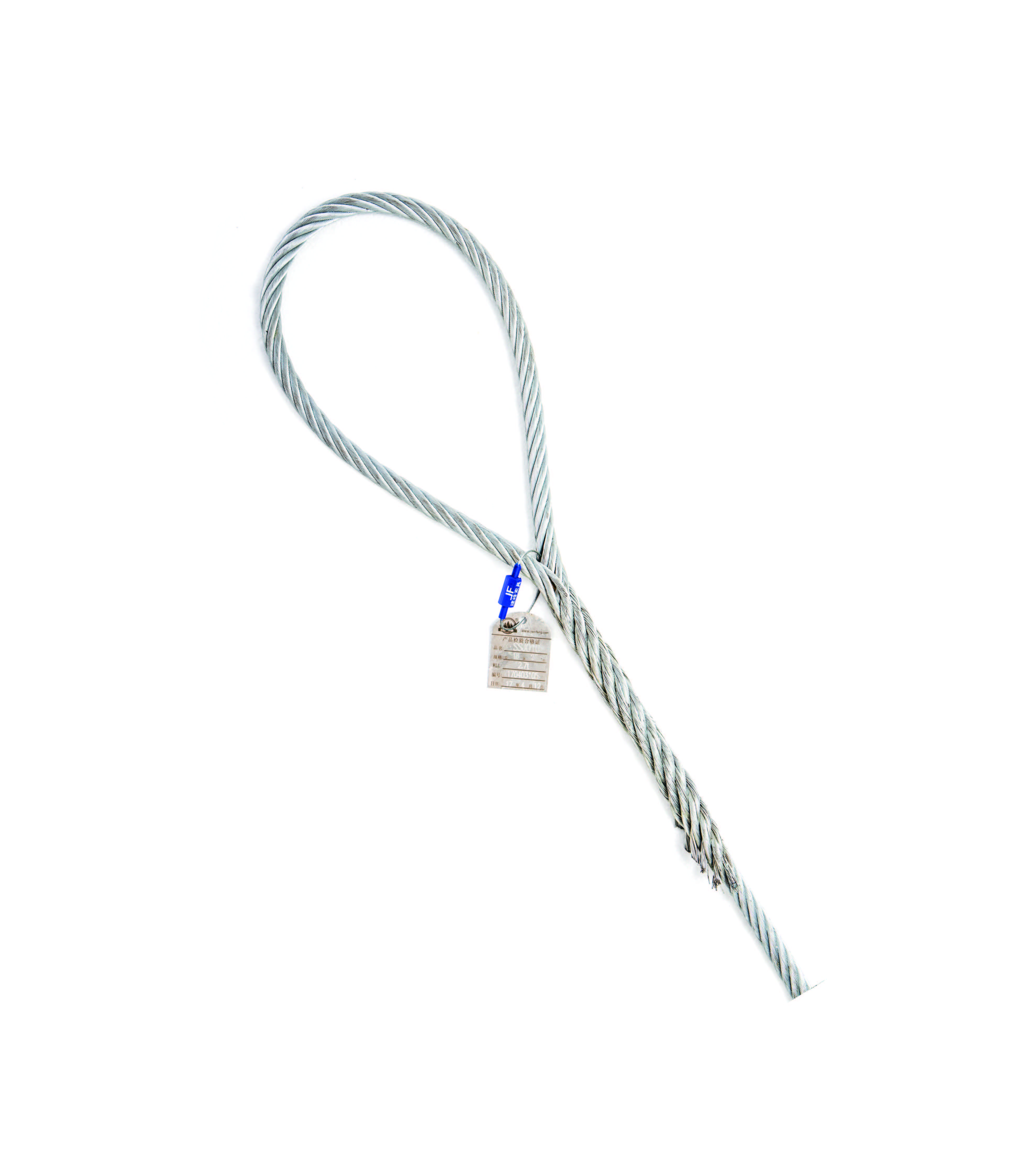 12mm Wire Rope Sling Assembly , Hand Spliced Wire Rope Sling