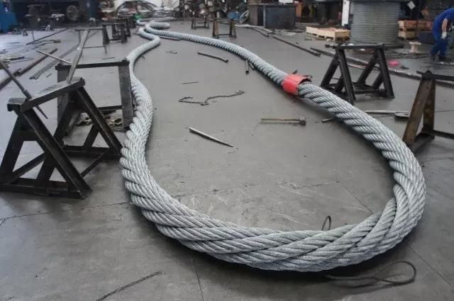 3:1 GB/T 30587 300mm Cable Laid Grommet Sling